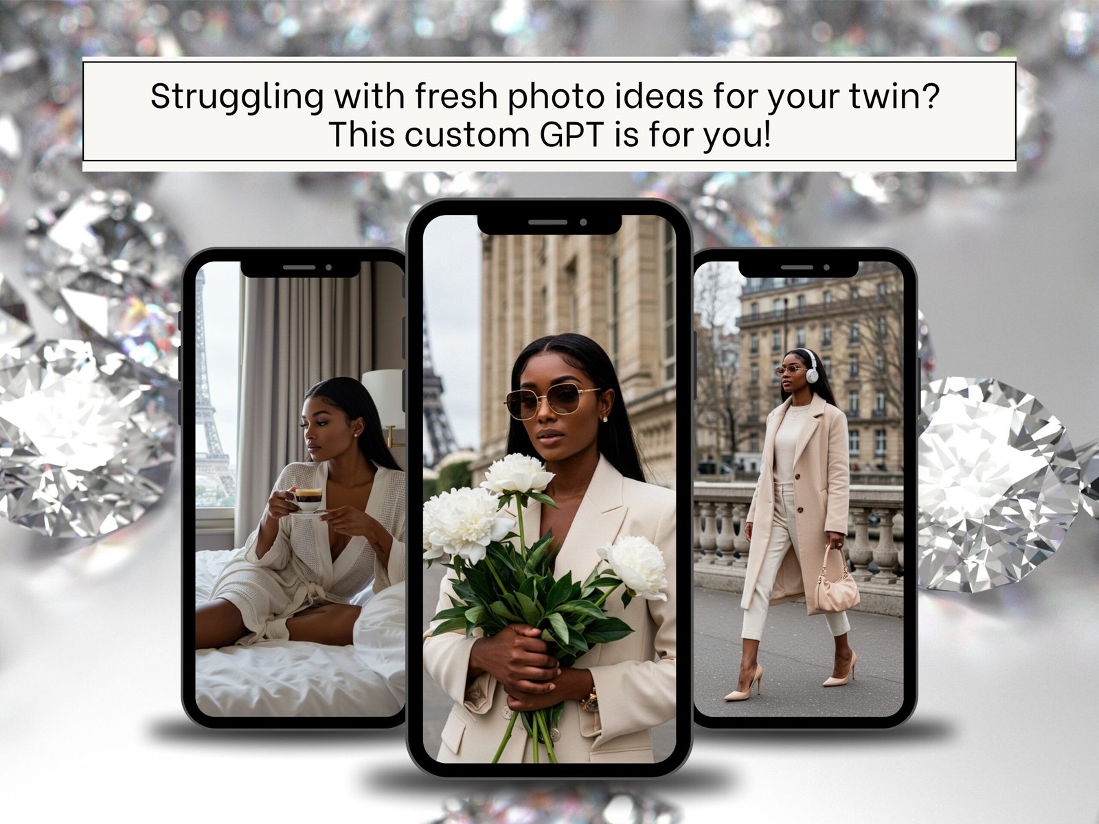 AI Twin Campaign Generator | 10-Prompt Photoshoot Builder | Influencer ...